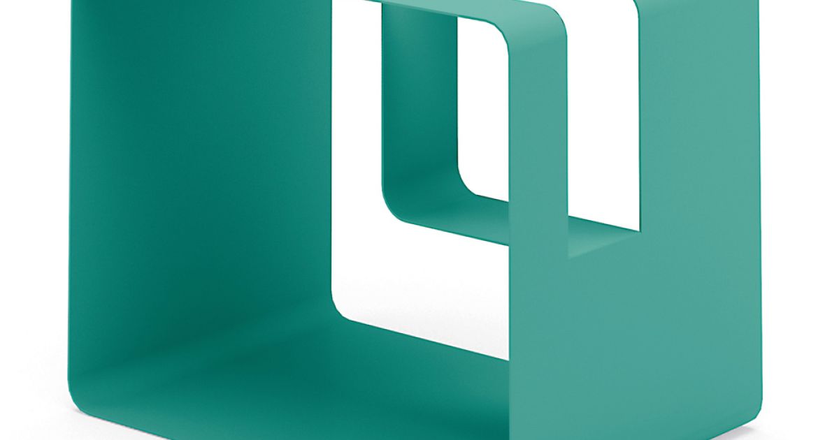 Porta-revistas com piso de sofá de design moderno em metal